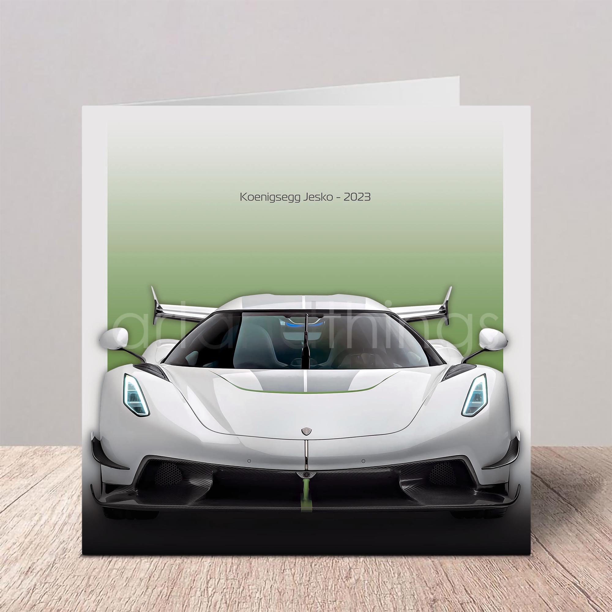 Koenigsegg Jesko Front View Hypercar Supercar - Etsy