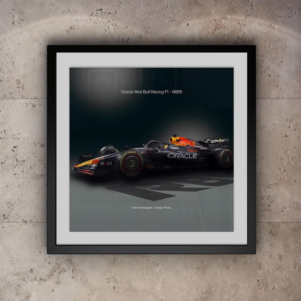 F1 Rb19 Car - Etsy