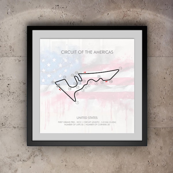 F1 Poster Cota - Etsy