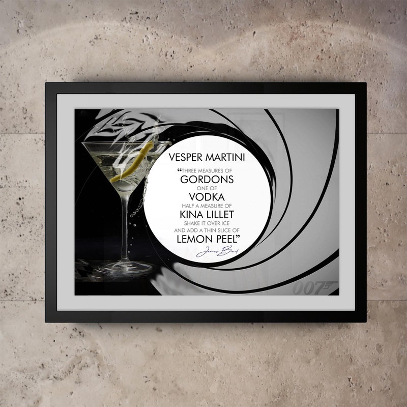 007 Birthday Poster - Etsy UK