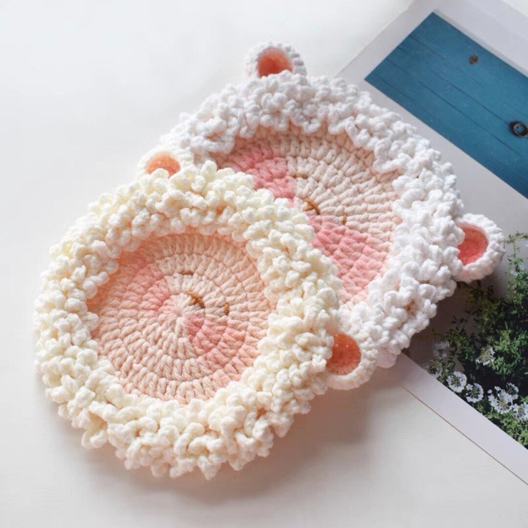 Crochet Coaster Pattern PDF - Lovely Lamb Family Coaster Suitable for ...