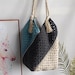 Crochet 4-color Blocked Shoulder Bag Pattern – Digital Tutorial (PDF ...