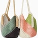 Crochet 4-color Blocked Shoulder Bag Pattern – Digital Tutorial (PDF ...