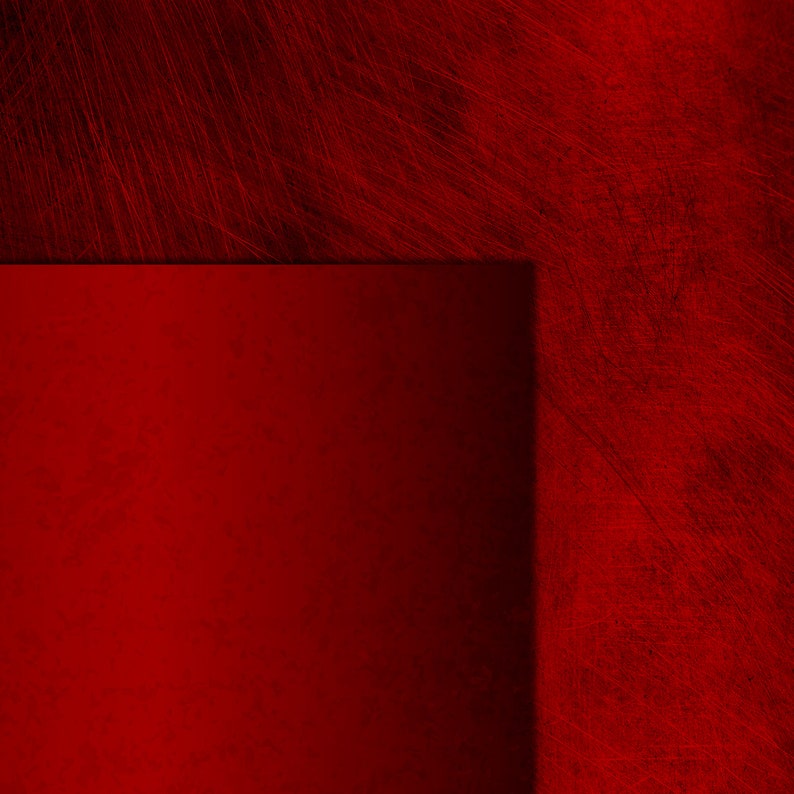 Six Metallic Dark Red Textures, Digital Paper, Instant Download Brushed ...