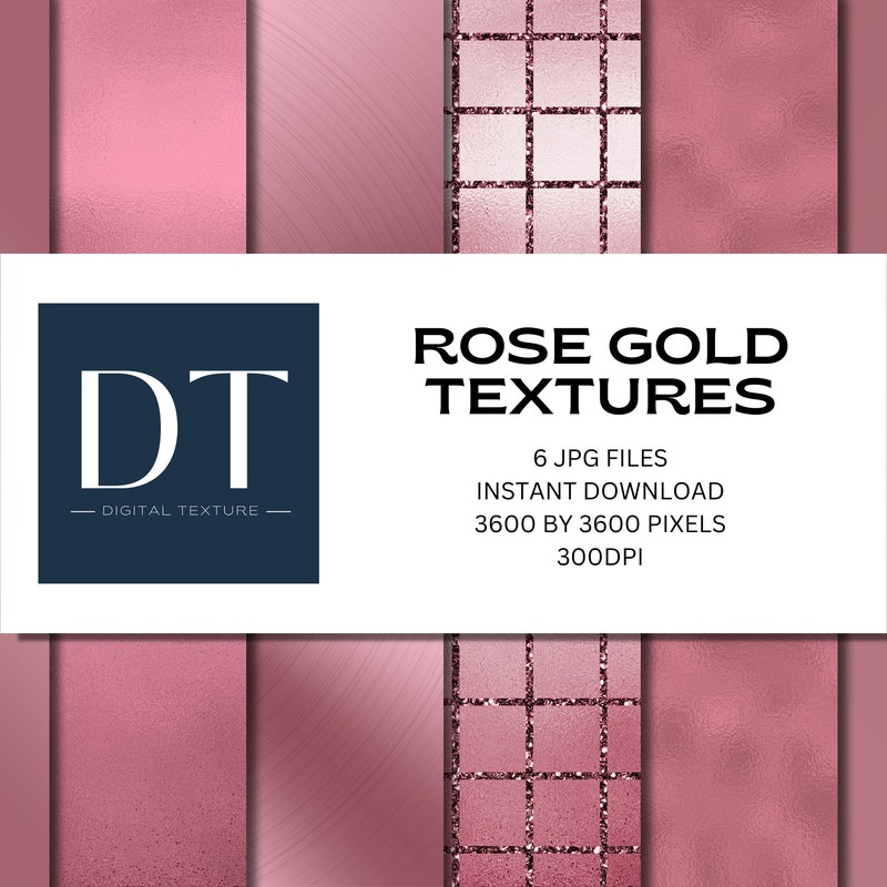 Rose Gold Textures - Etsy