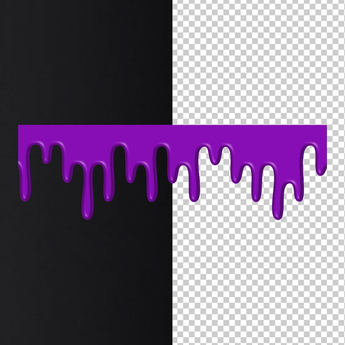 Dripping Effect PNG, Transparent Background, Dripping Border Clipart ...