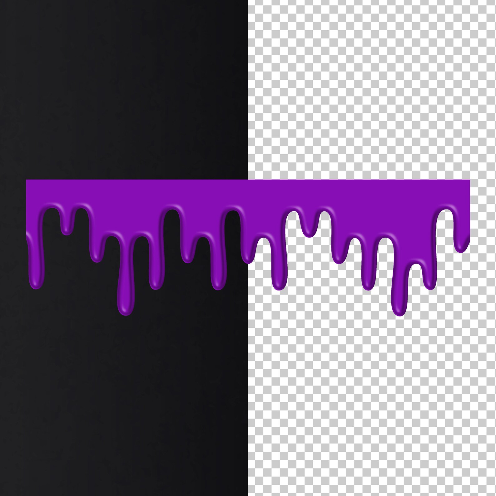 Dripping Effect PNG, Transparent Background, Dripping Border Clipart ...