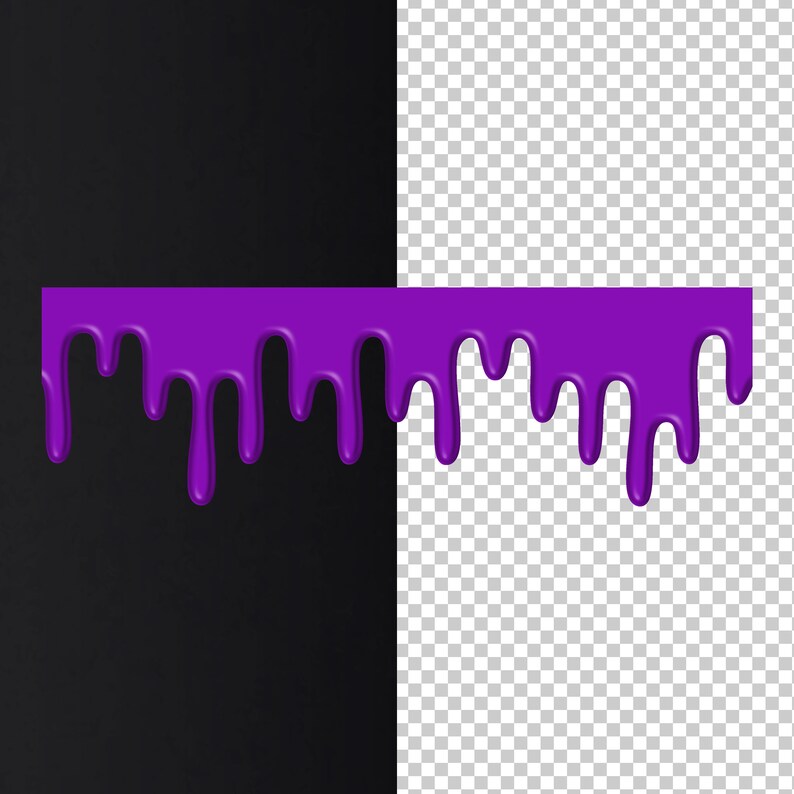 Dripping Effect PNG, Transparent Background, Dripping Border Clipart ...