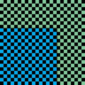Checkered Pattern Bold and Pastel Colors on Black Digital - Etsy