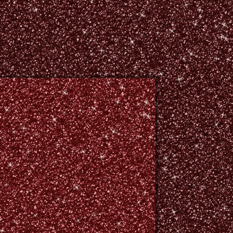 Red Glitter Digital Papers, Scrapbook Papers Red Sparkles Clipart ...