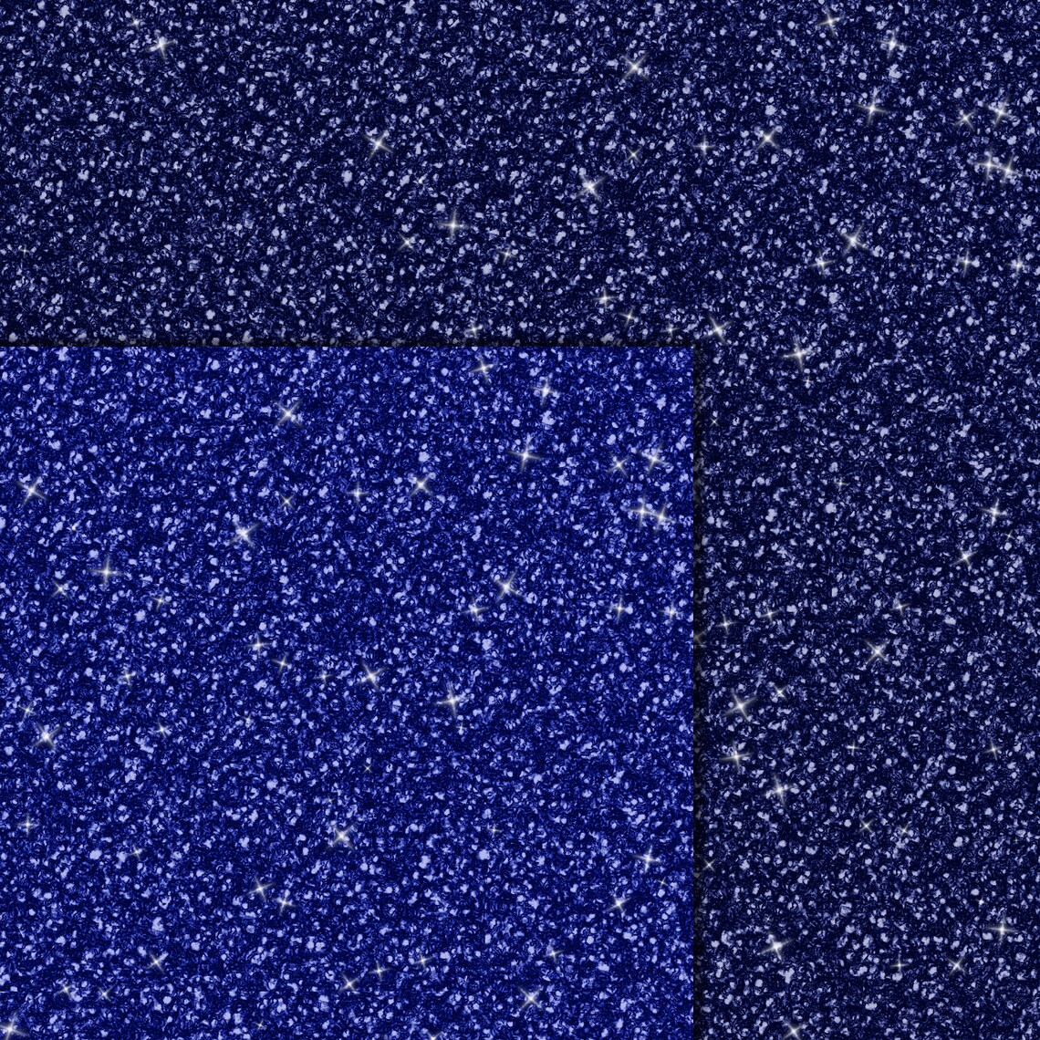 Blue Glitter Digital Papers, Scrapbook Papers Blue Sparkles Clipart , Digital Background ...