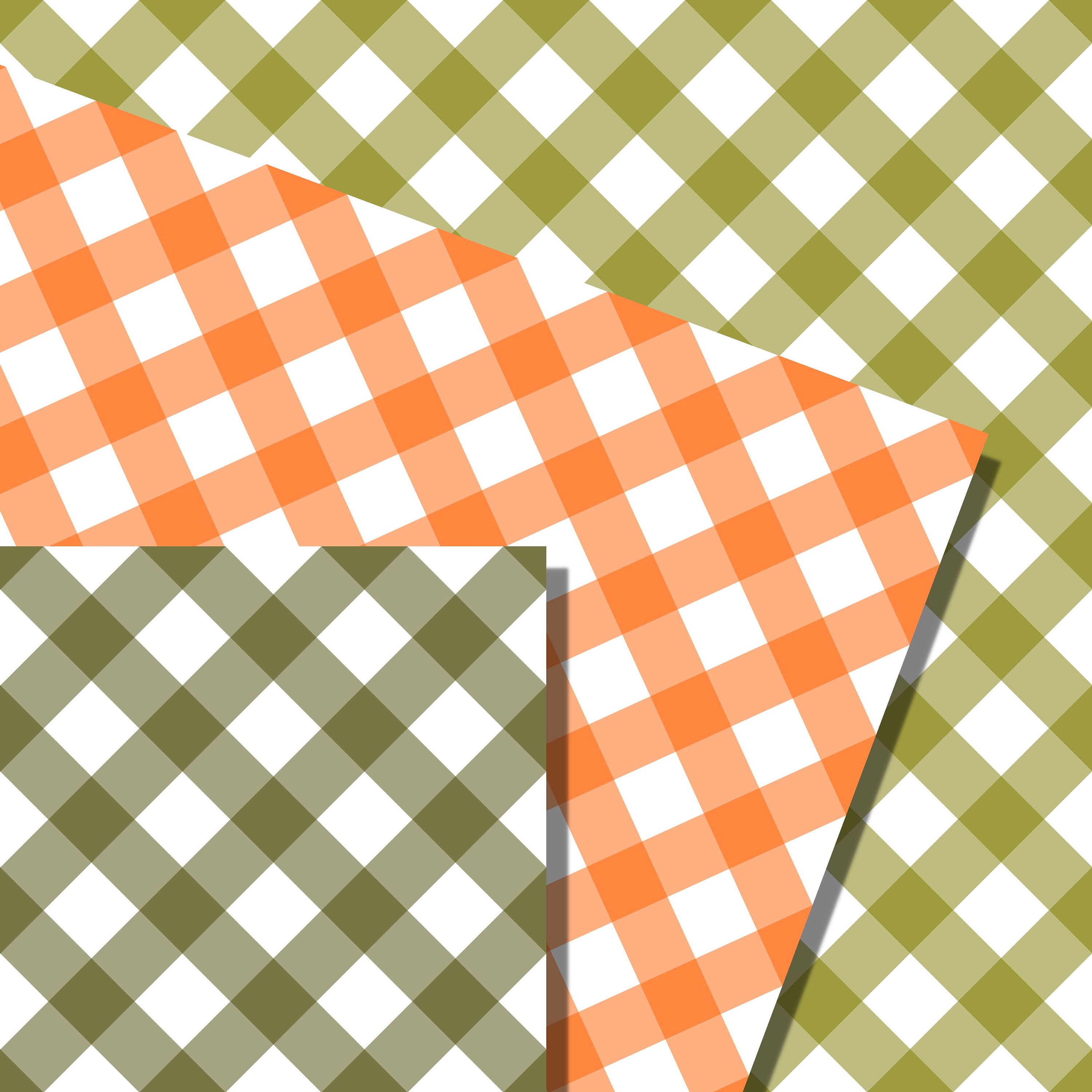 Gingham Diagonal Digital Paper, 25 Colors, Instant Download, Seamless ...