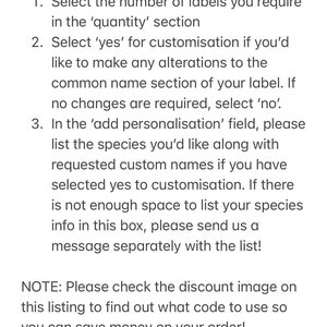 MINI Invertebrate/spiderling/reptile Enclosure Label ANY Species - Etsy