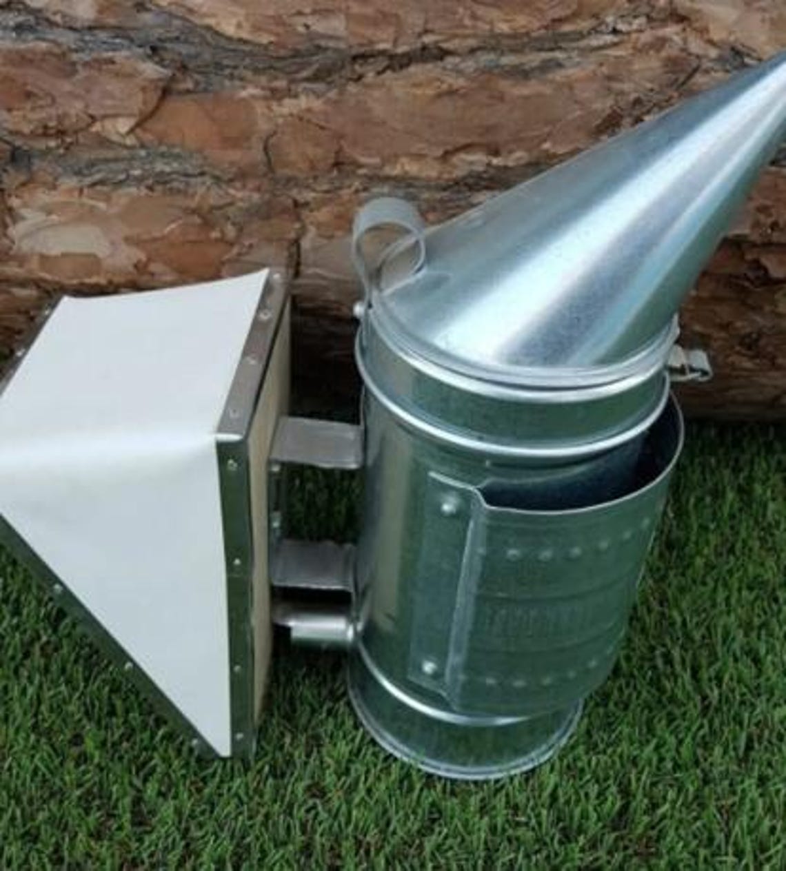 Galvanized Leather Beekeeper Bellows, Beekeeping Equipment, Beekeeper ...