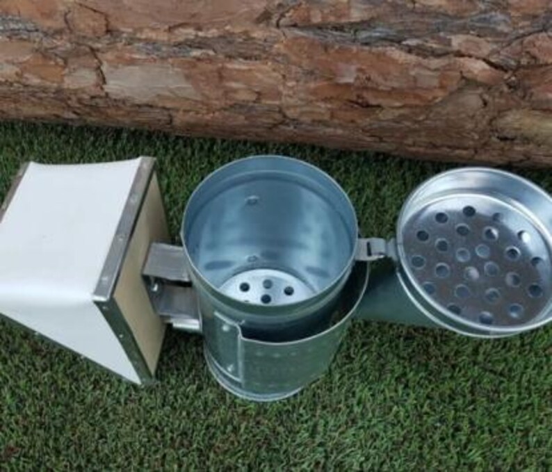 Galvanized Leather Beekeeper Bellows, Beekeeping Equipment, Beekeeper ...