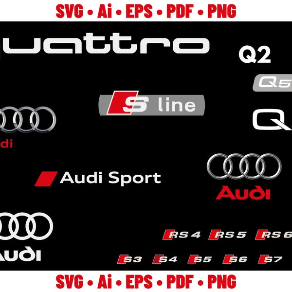 Svg Audi - Etsy