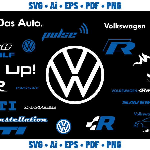 Volkswagen Golf Gti Vector - Etsy