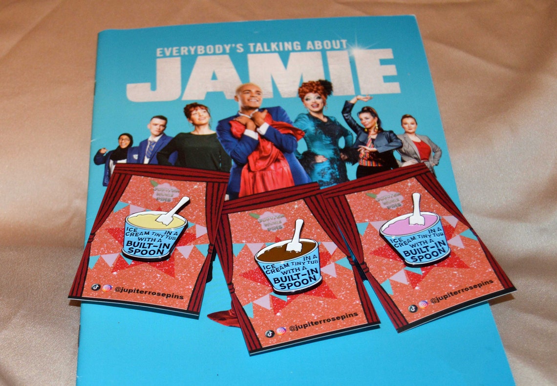 Jamie Ice Cream Pin Musical Theatre Pin Badge Inspired by - Etsy UK
