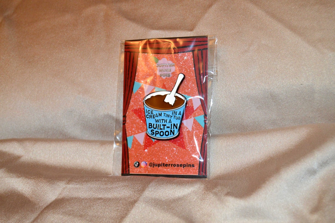 Jamie Ice Cream Pin - Musical Theatre Pin Badge Inspired by Everybody's ...