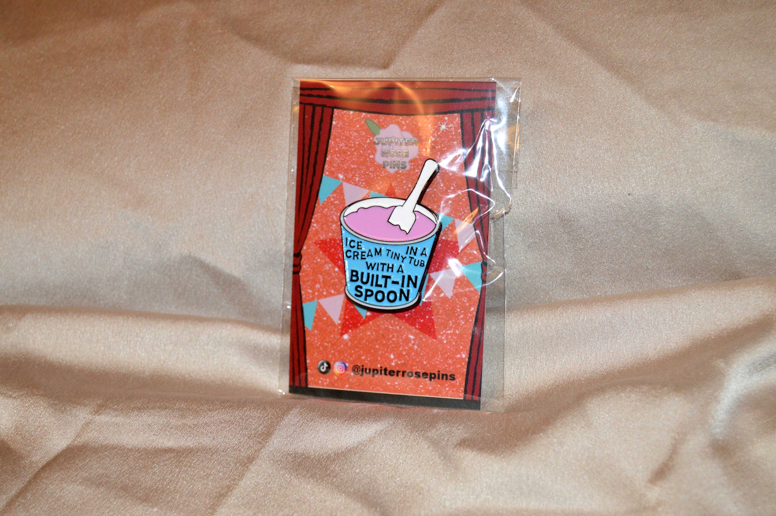 Jamie Ice Cream Pin - Musical Theatre Pin Badge Inspired by Everybody's ...