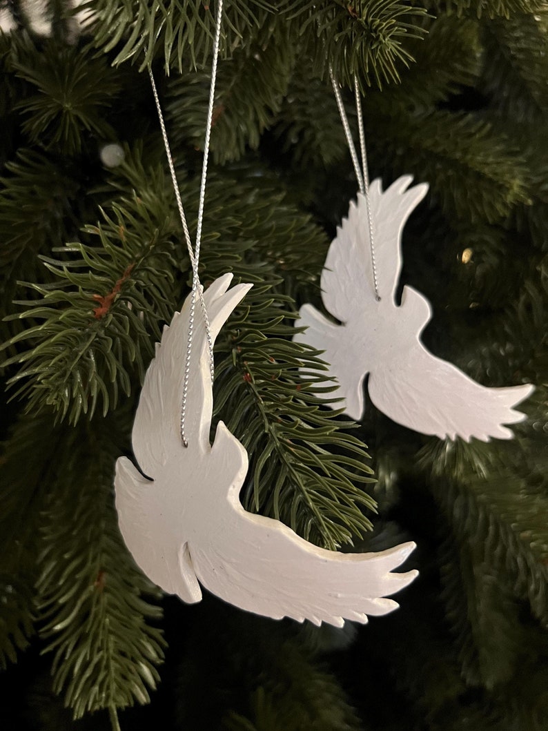 Home Alone Doves Two Turtle Doves Holiday Decor Christmas Ornament ...