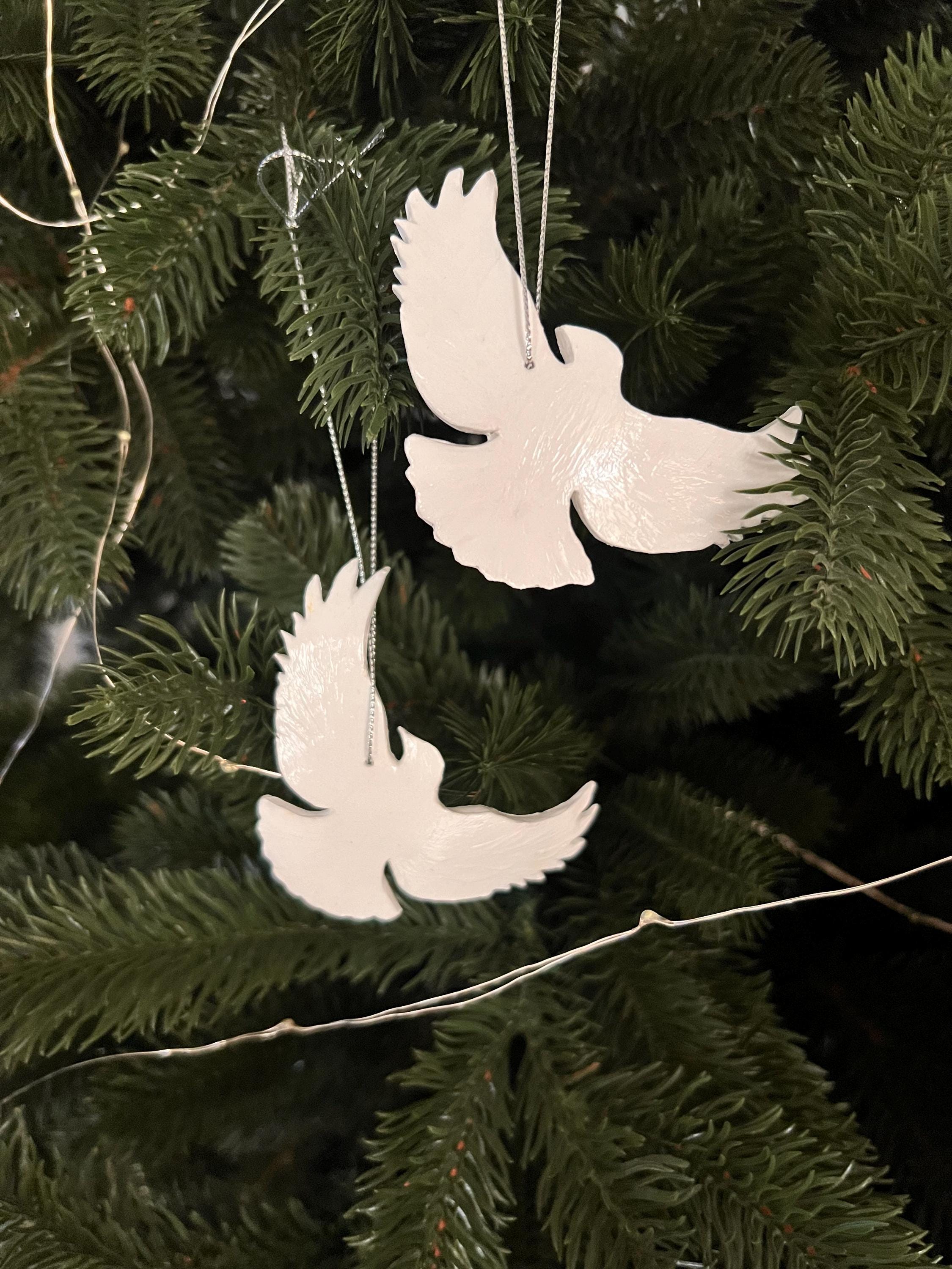 Home Alone Doves Two Turtle Doves Holiday Decor Christmas Ornament ...