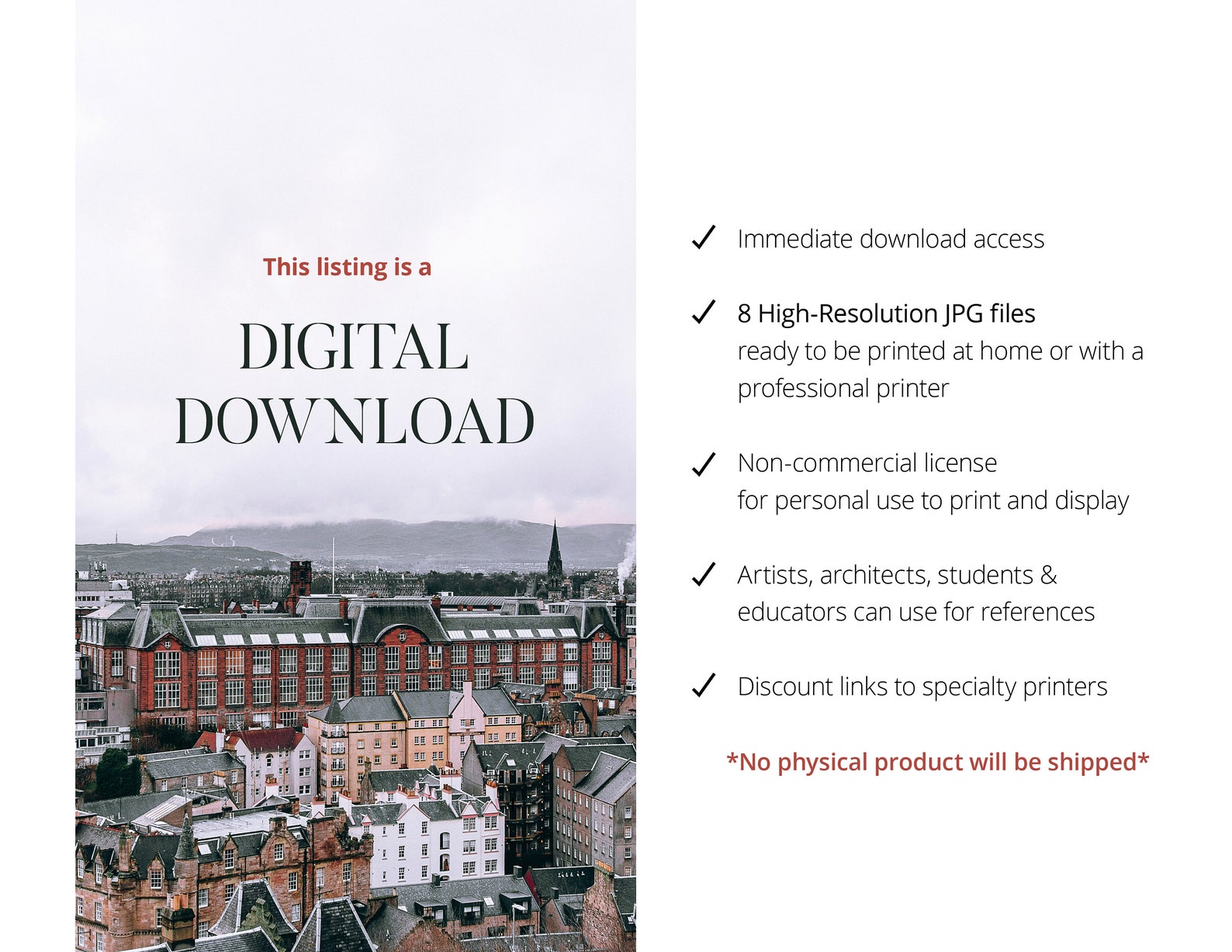 Fairytale Scotland Castle Digital Print, Dunrobin Castle, Printable ...