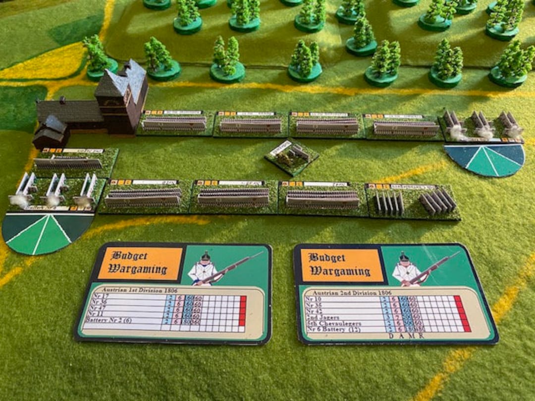 3mm Wargaming Figures 1st Corp. Austrian Set - Etsy