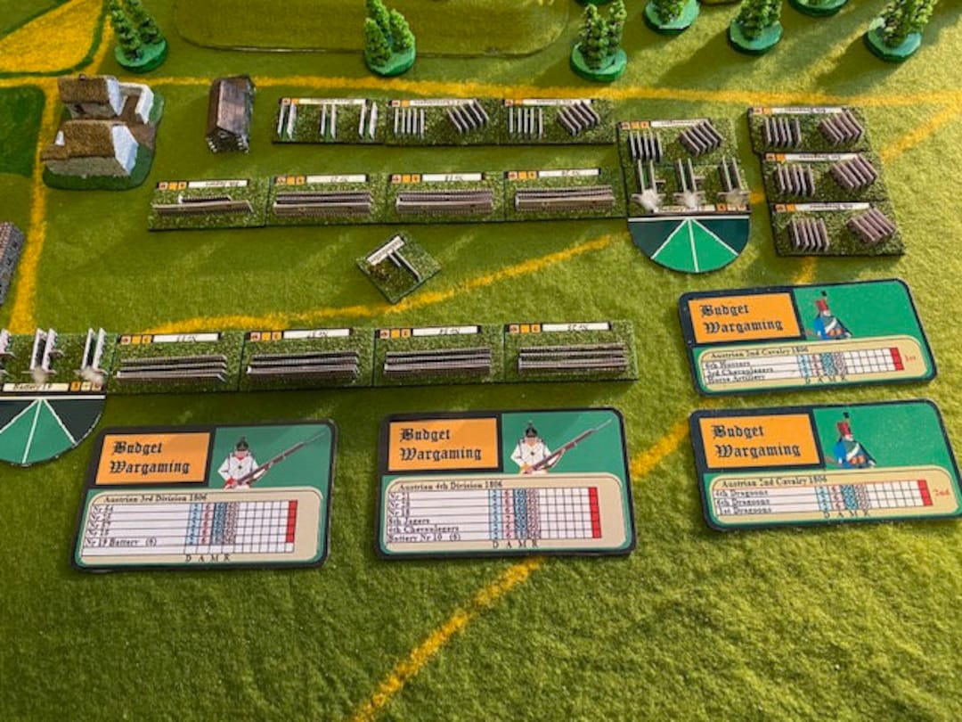 3mm Wargaming Figures Austrian 2nd Corps 1806 - Etsy