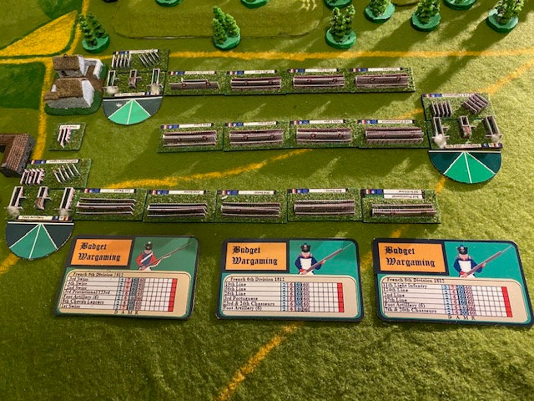 3mm Wargaming Figures Fench 2nd Corps 1812. Set - Etsy