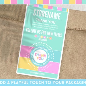 DIY Box Label Sticker Template - Box Seal Label Template for Fun ...
