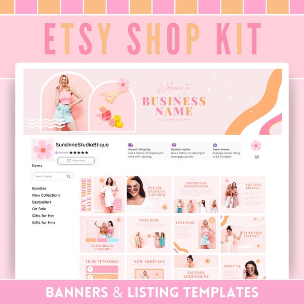 Cute Etsy Banner - Etsy