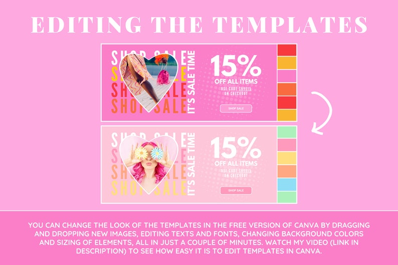 Shop Banner Template Bundle - Eye-catching Design for Your Online Store ...