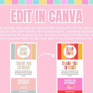 DIY Box Label Sticker Template - Box Seal Label Template for Fun ...