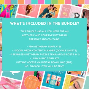 Instagram Mega Bundle Kit: Colorful Stories, Posts, Carousels, Quotes ...