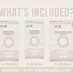 DIY Box Label Sticker Template - Box Seal Label Template for Fun ...