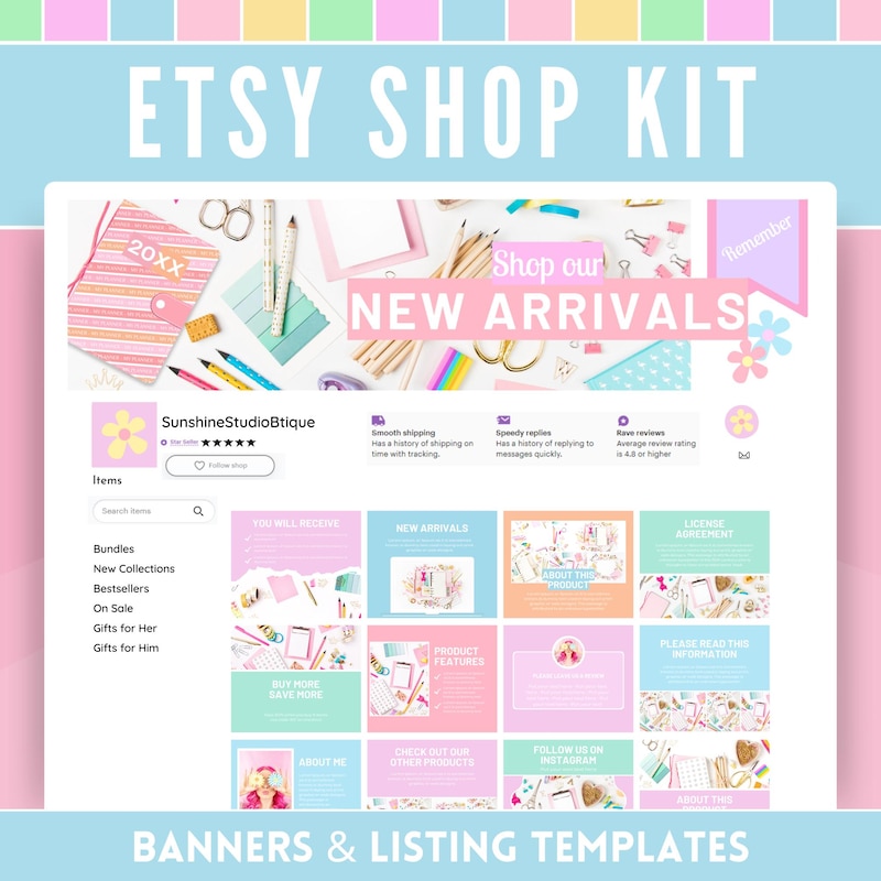 Etsy Order Receipt Banner - Etsy