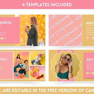 Cute Email Signature Bundle - Set of 4 Cute Editable Email Templates ...