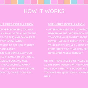 Fun Shopify Theme & Logo Templates - Colorful Danish Dazzle Business ...