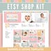 Etsy Shop Kit Banner Kit Etsy Shop Branding Kit Etsy Shop Kit Aesthetic ...