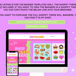 Sticker Shop Banner Template Bundle - Eye-catching Sticker Design for ...