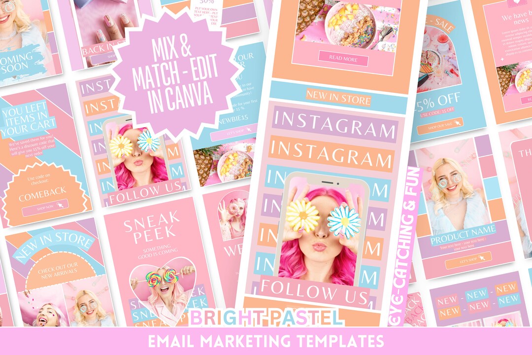 Ecommerce Email Template: Boost Your Sales With a Cute and Colorful ...