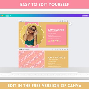Cute Email Signature Bundle - Set of 4 Cute Editable Email Templates ...