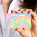 Cute Pastel Loyalty Card Template - Customer Punch Stamp Card - Edit in ...