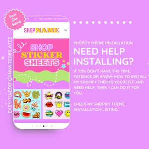 Sticker Shop Banner Template Bundle - Eye-catching Sticker Design for ...