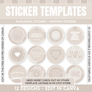 DIY Box Label Sticker Template Box Seal Label Template for Fun ...