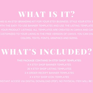 Rainbow Pastel Branding Kit for Your Etsy Shop: Happy Colors Banners ...
