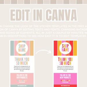 DIY Box Label Sticker Template Box Seal Label Template for Fun ...