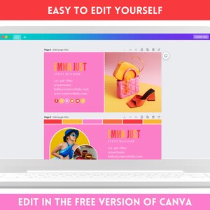 Colorful Email Signature Bundle - Set of 4 Editable Email Templates ...