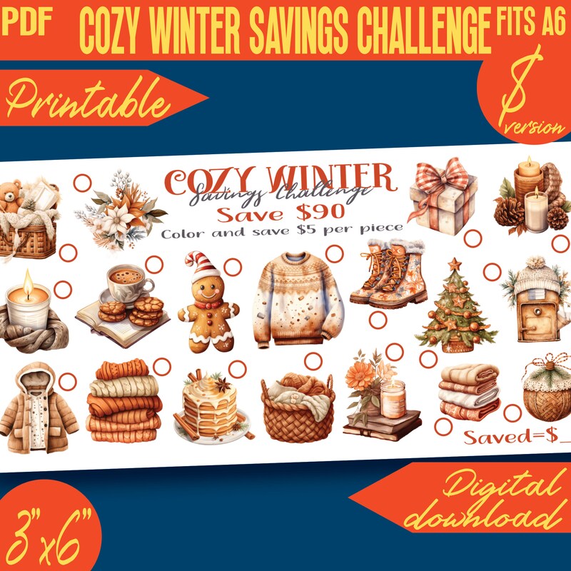 Winter Savings Challenge - Etsy